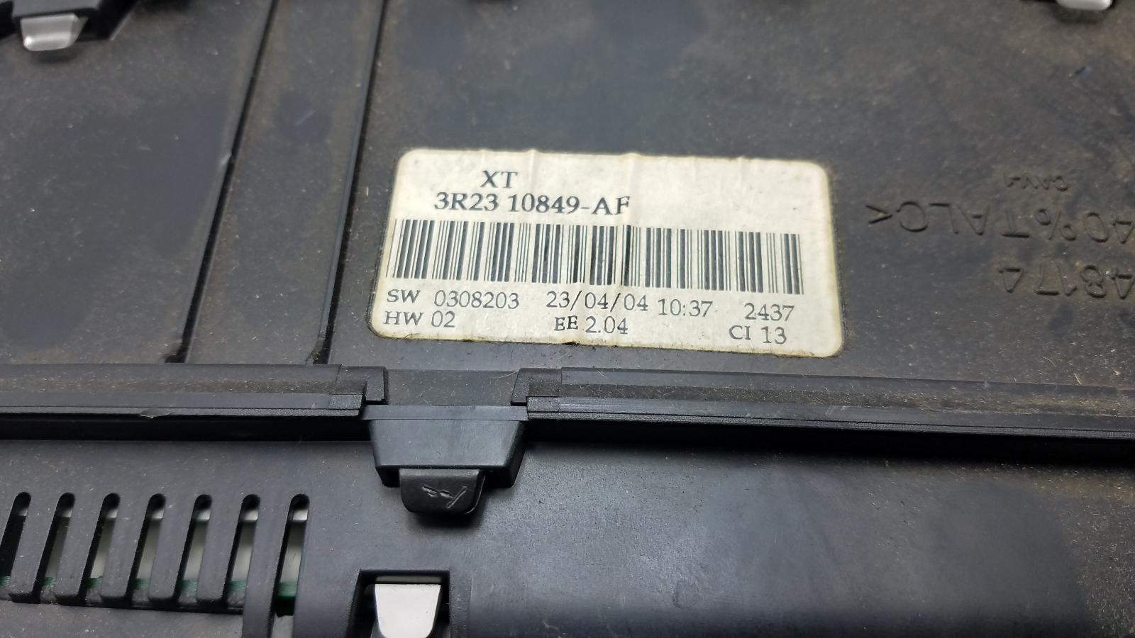 Dash Instrument Cluster (3R2310849AF) suit Ford Falcon BA SR/XT/Futura ...