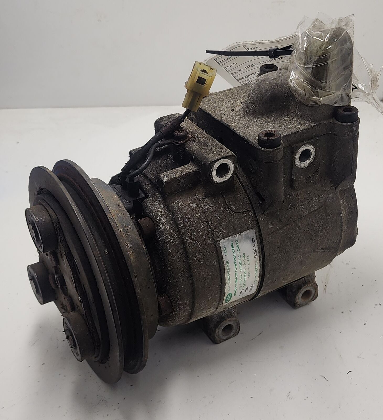 A/C Air Con Compressor (HS-15) suit Mazda Bravo 2.5ltr WL Diesel UN ...